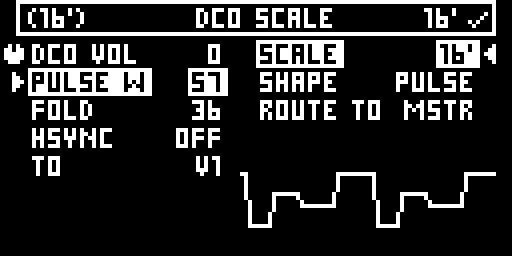 DCO CONTROLS