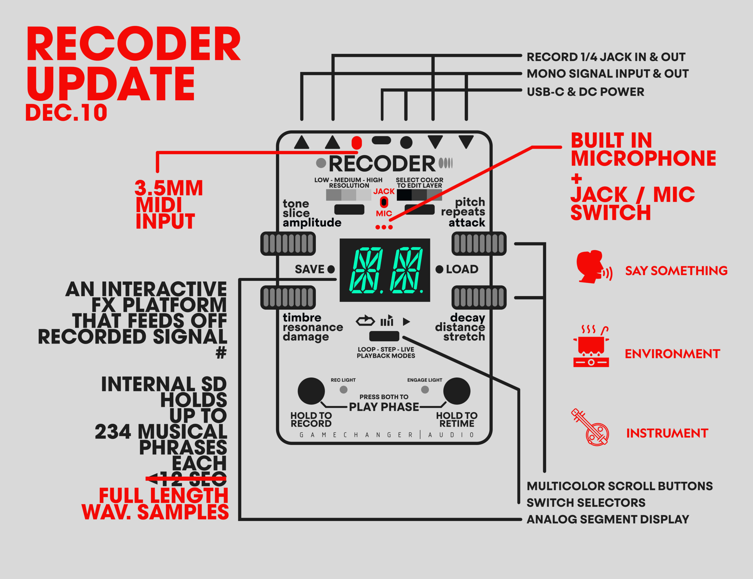 RECODER - Gamechanger Audio